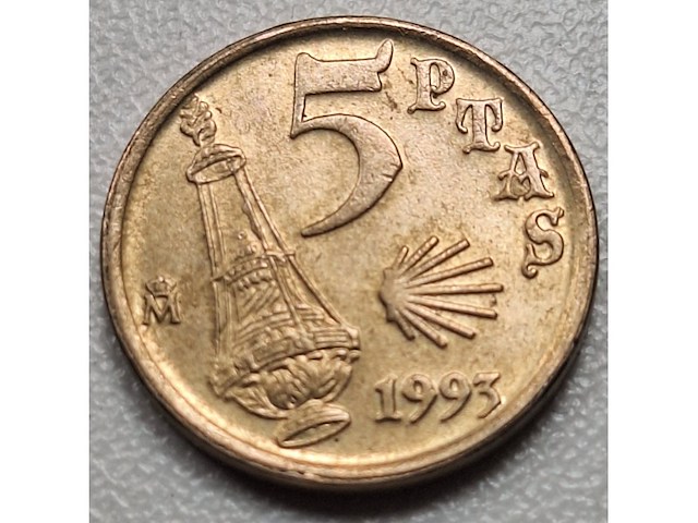 5 Ptas 1993 Španija