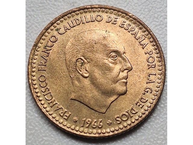 1 Peseta 1966 Španija