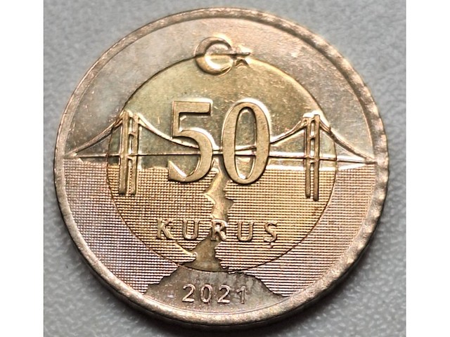 50 Kurus 2021 Turska