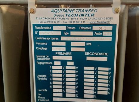 Energetska oprema AQUITAINE TRANSFO HUILE / 13412 Verified seller