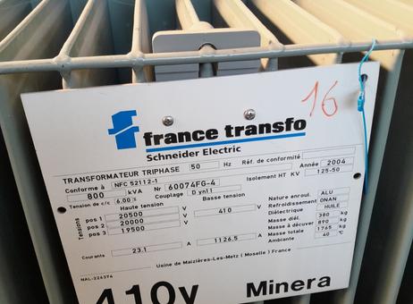 Energetska oprema FRANCE TRANSFO HUILE / 60074FG-4 Verified seller