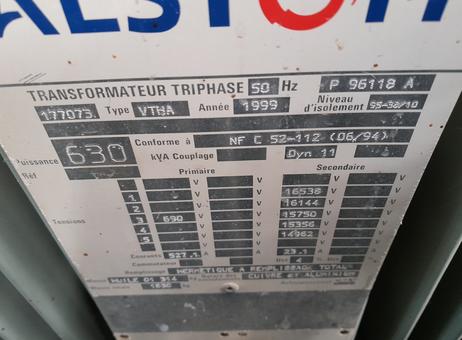 Energetska oprema ALSTOM HUILE / 177073 Verified seller