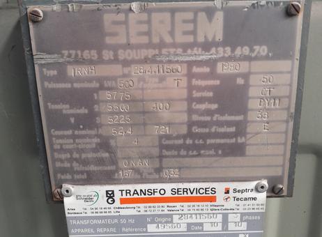 Energetska oprema TRANSFO SERVICE HUILE / 28411560 Verified seller