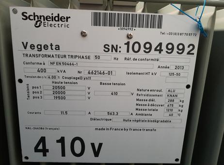 Energetska oprema SCHNEIDER HUILE / 462146-01 Verified seller