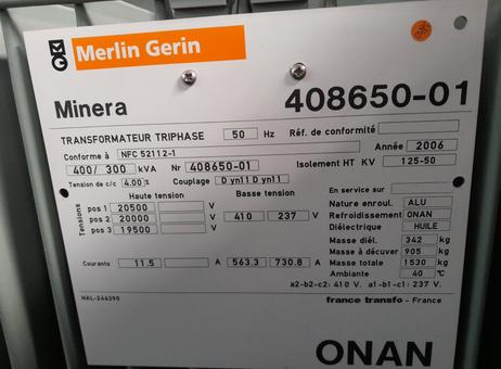 Energetska oprema MERLIN GERIN HUILE / 408650-01 Verified seller