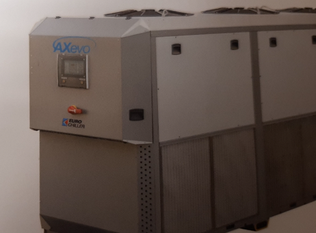 Chiller Eurochiller AXAEVO 195 + 160 exchanger