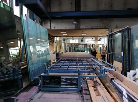 Mašina za košenje stakla Glastronic Lisec group MG CUT2 Automat Verified seller