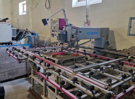Mašina za sečenje / ivica stakla Rudi Knopp Maschinen GmbH Duplex Verified seller