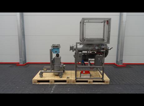 Polovni aluminijumski prolaz sa pužnim transporterima i izlaznom pumpom, Benhil / Vaukeša 034 Verified seller