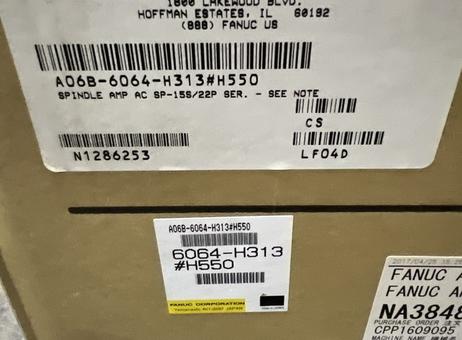 Fanuc A06B-6064-H313 #H550 Verified seller