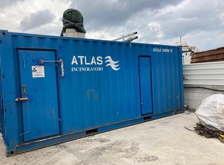 Separator ATLAS INCINERATORS 600 SL W SP Verified seller Nisko radno vreme