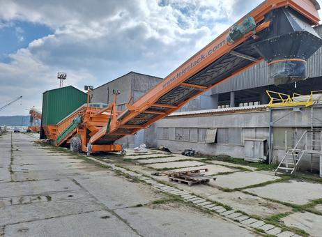 Teleskopski manipulator TELESTACK TU-515R Wheel Mounted Truck Unloader Nisko radno vreme