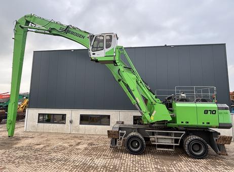 Teleskopski manipulator Sennebogen 870 M Verified seller