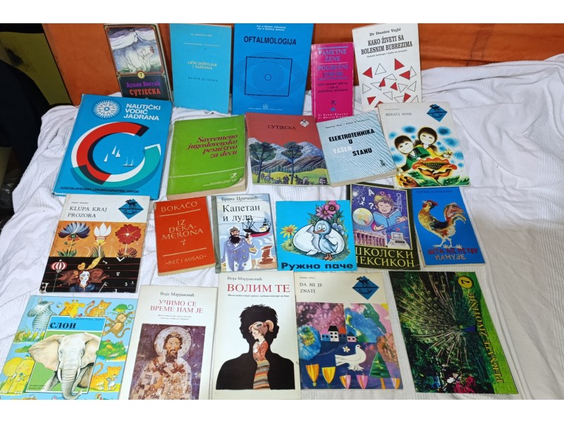 20 raznih knjiga