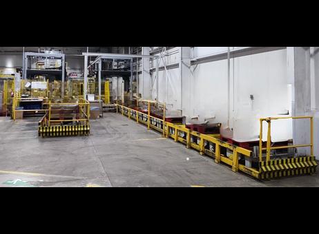 Sistem za transport evropskih paleta sa GENESIS FUTURA Robopack omotačima