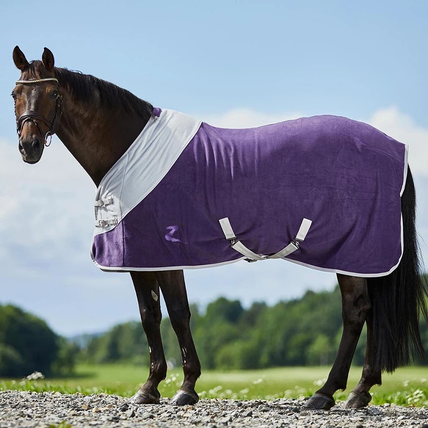 Prekrivač za konje polar ljubičasti 205/155cm Turin
