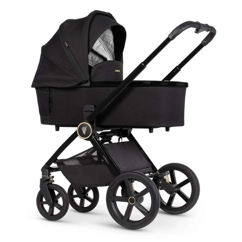 VENICCI Kolica za bebe 3u1 UPLINE all black