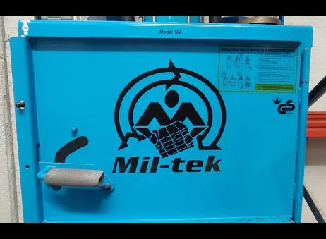 Presa za reciklažu plastike i kartona Milteck