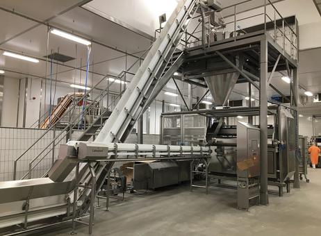 Cabinplant Weighing and marinating line Najprodavaniji