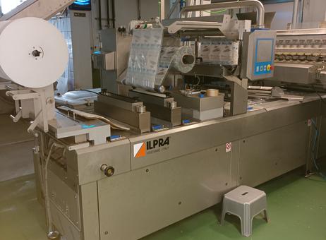 Termoformiranje - linija za oblikovanje, punjenje i zaptivanje Ilpra F1 MEC Verified seller  Nisko radno vreme