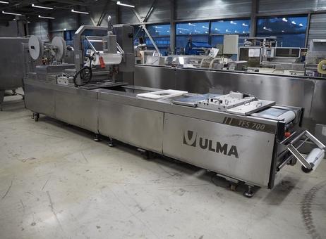 Termoformiranje - linija za oblikovanje, punjenje i zaptivanje ULMA TFS 700