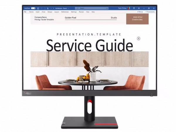 Monitor LENOVO ThinkVision S24i-30 23.8''IPOS1920x1080100Hz4ms2x HDMI,VGA' ( '63DEKAT3EU' )