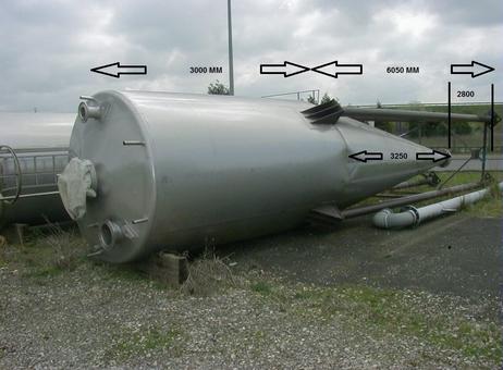 Silos / rezervoar za skladištenje 10 m³ Najprodavaniji