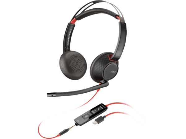 Slušalice HP Poly BW 5220 USB-C HS +3.5mmP +USB-CA8X231AAcrna' ( '8X231AA' )