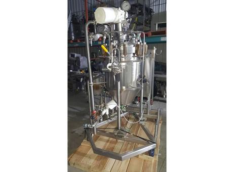 Multishaft mikser DCI 100liter Pressurized Vacuum Jacketed Reactor Tank Verified seller