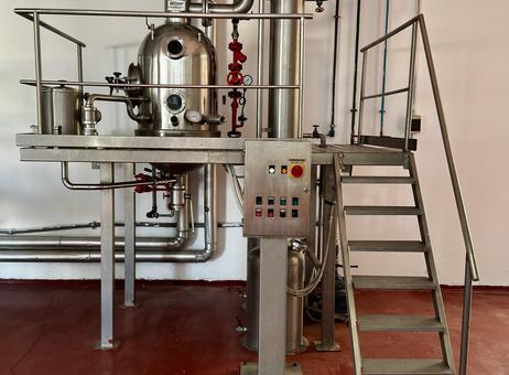 Postrojenje za vakuumsku koncentraciju – Kapacitet 100 kg/h – Nerđajući čelik AISI 316/304 Verified seller