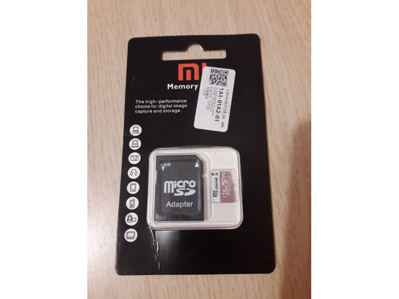 Memorijska kartica - Xiaomi 128GB + Adapter - Novo