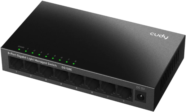 Cudy GS108E 8-Port Gigabit Light Managed Switch