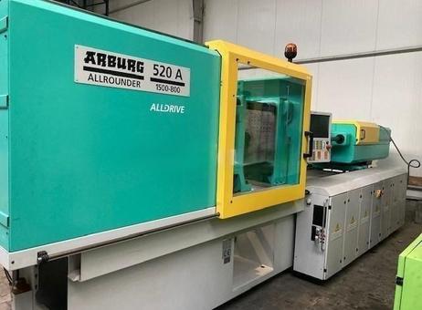 Mašina za brizganje Arburg 520A-1500-800 Najprodavaniji