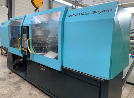 Mašina za brizganje DEMAG 110T 430 / 470 SYSTEM Najprodavaniji