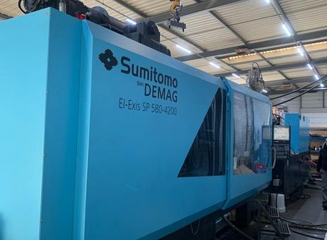 Električna mašina za brizganje DEMAG 580T EL EXIS SP 580/1020-4200 Najprodavaniji  Nisko radno vreme