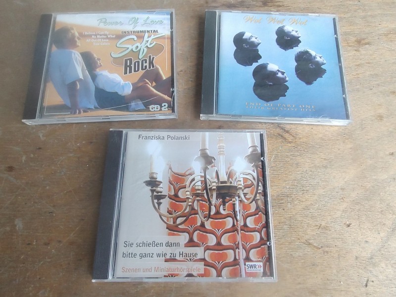 3 CD a sa slike ...
