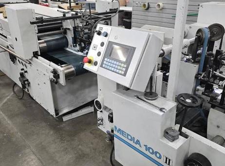 mašina za preklapanje Bobst Media 100 II Verified seller