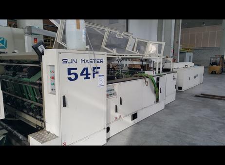 Curioni Sun Master 54f — Potpuno servo pogonjena mašina za papirne kese sa kvadratnim dnom i utovarom u listove. Verified seller