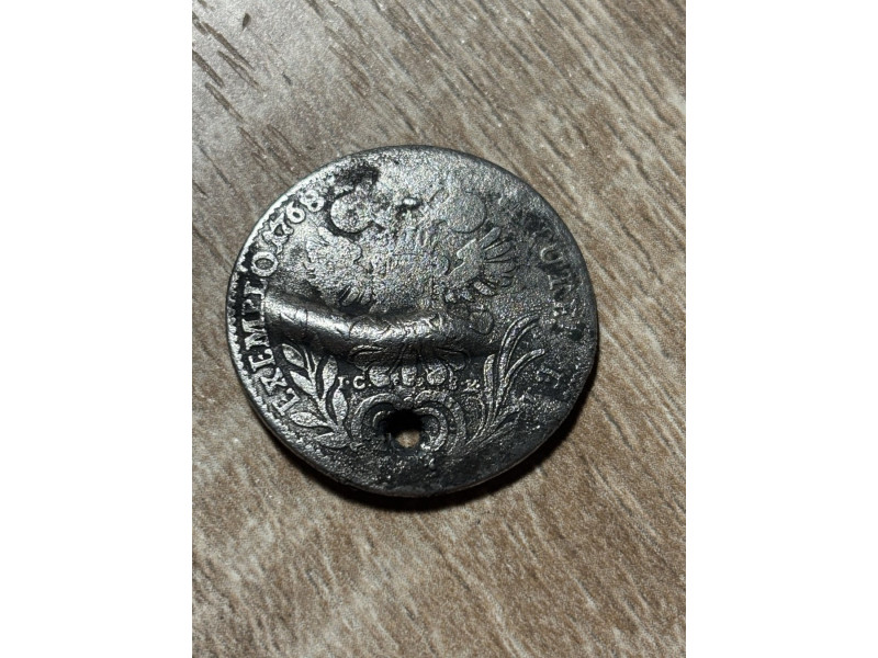 20 Kreuzer 1768, srebro