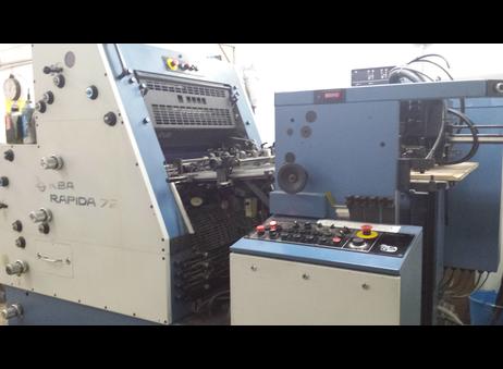 Offset dve boje KBA Rapida 72K Verified seller