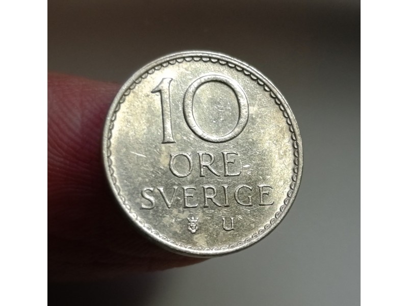 Svedska 10 Ore Srebro 1964