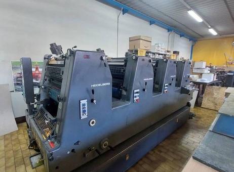 Offset četiri boje Heidelberg GTO 52-4 STRAIGHT Verified seller