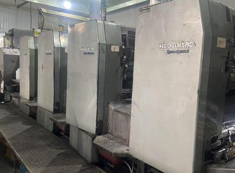 Offset četiri boje HEIDELBERG SM102-4 Verified seller
