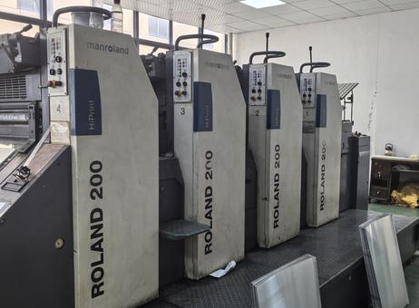 Offset četiri boje Roland 204B Verified seller