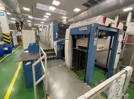 Offset šest boja KBA Rapida 105-6+L Verified seller