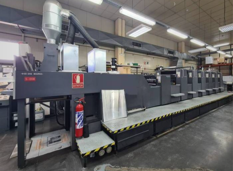 Offset šest boja Heidelberg SM 74-6 P3 LX UV Verified seller