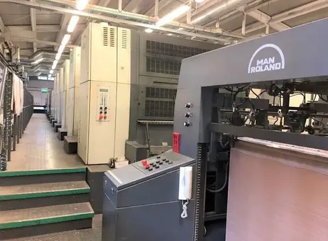 Offset šest boja Manroland R 900-6 LTTLV HYBRID Verified seller