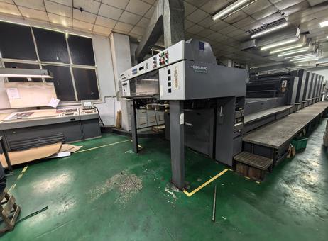 Offset šest boja HEIDELBERG CD102-6+L.UV Verified seller