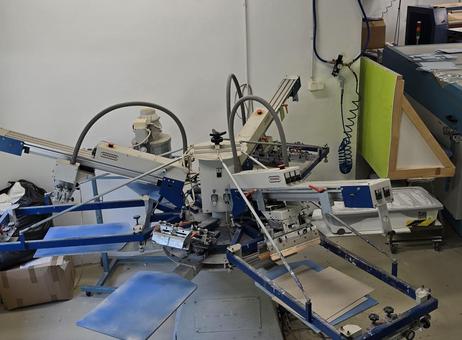 TESOMA automatski štampač majica sa karuselom Verified seller  Dobar dogovor