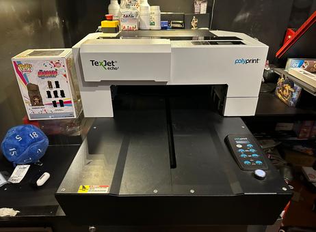 Mašina za sito štampu Poly Print TextJet Echo 2